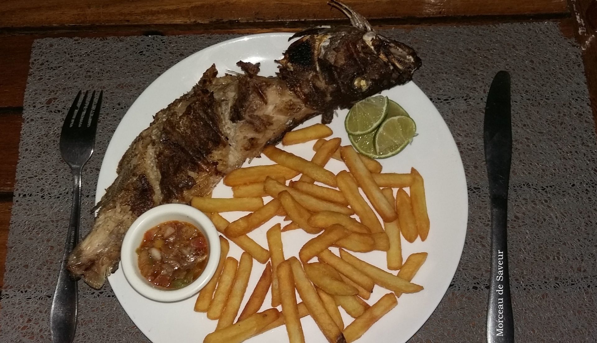 Le "Thiof" du SHARKY'S - Morceau de Saveur