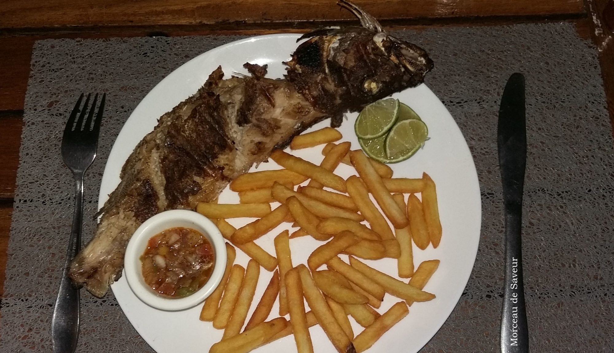 Le "Thiof" du SHARKY'S - Morceau de Saveur